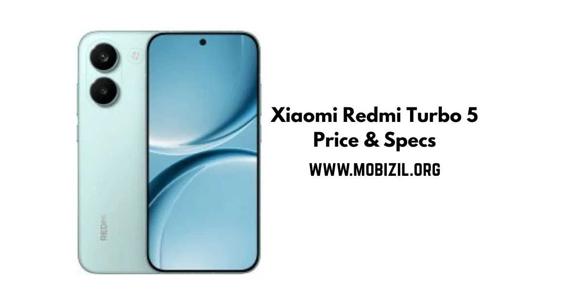 سعر ومواصفات Xiaomi Redmi Turbo 5 - موبيزل